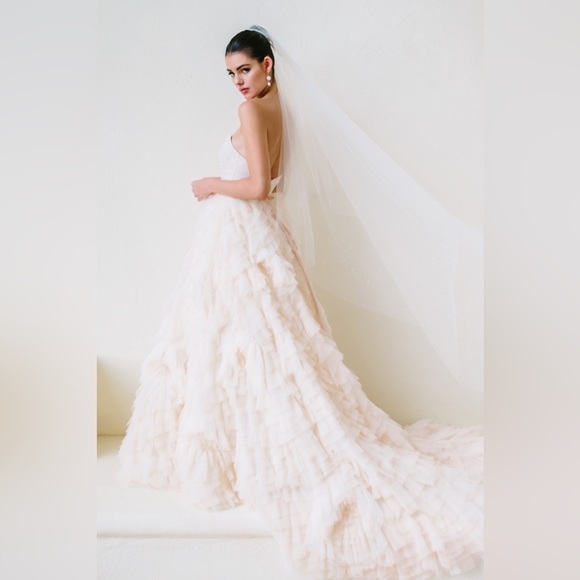 Watters | Dresses | Kristiane Gown By Watters Bhldn Size 4 Wedding ...